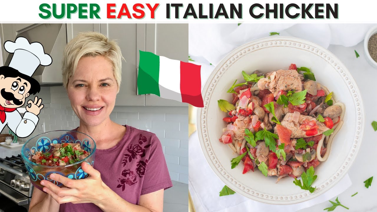 Instant Pot Chicken Cacciatore Recipe // Low-Carb, Easy, Gluten-Free ...
